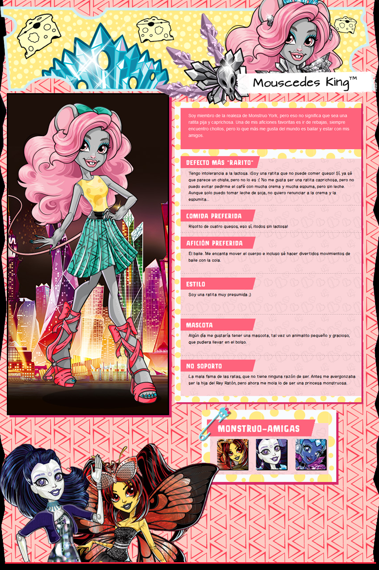 Monster High Alice: Mouscedes King