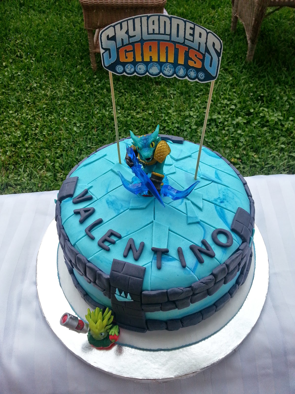 Nana's Theme Party: "SkyLanders Giants...Birthday Cake