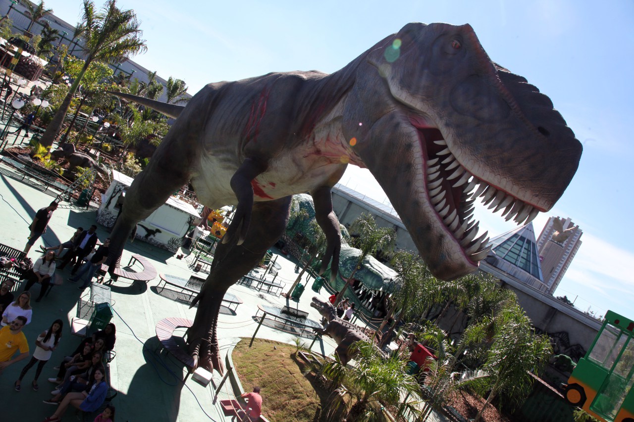 Minha visita ao T-Rex Park, em Campinas