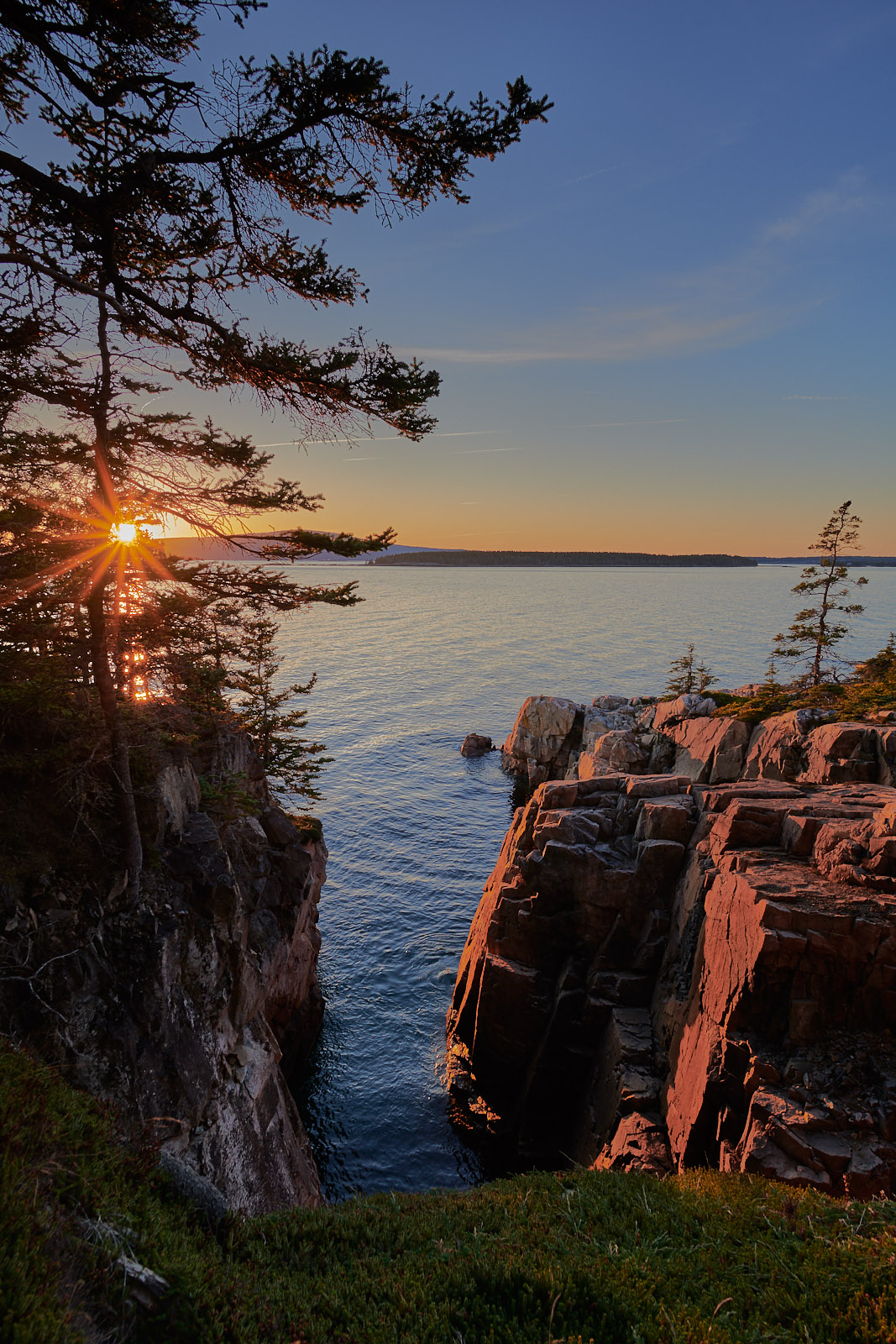 Mike's Photographs : Acadia - Ravens Nest Sunset