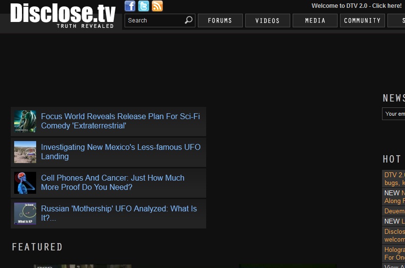 9/11 Truth Alliance Dramatica : Portland: SCAM: Disclose.tv closed down