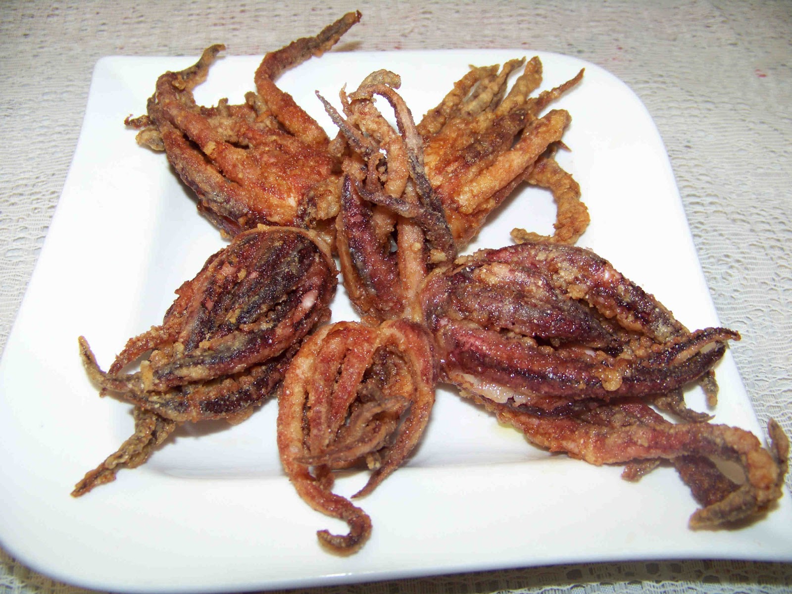 Culinaria y otras cosas: Rejos fritos