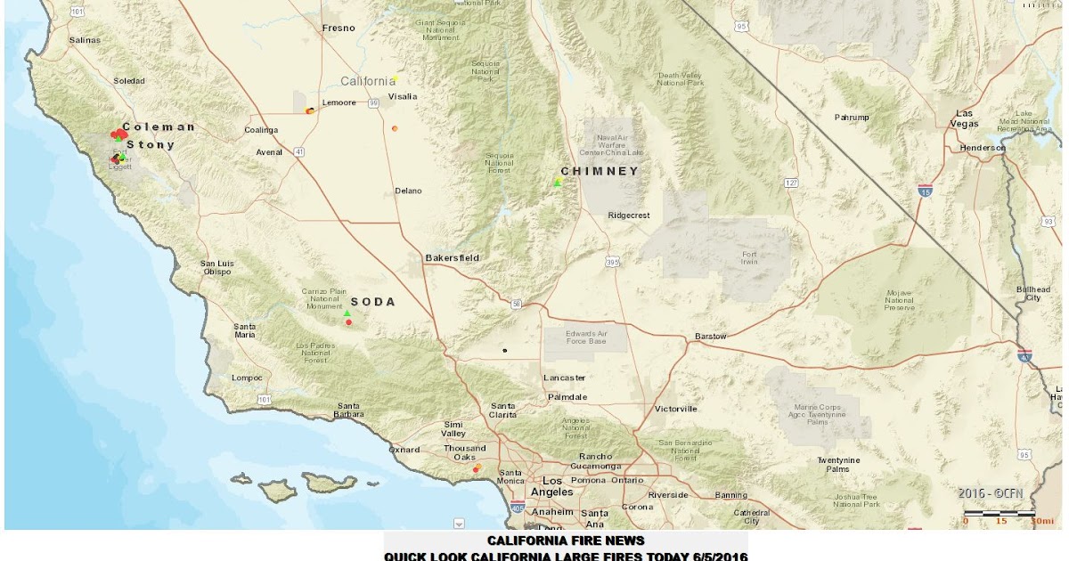 CFN - CALIFORNIA FIRE NEWS - CAL FIRE NEWS : Quick Look: Major ...