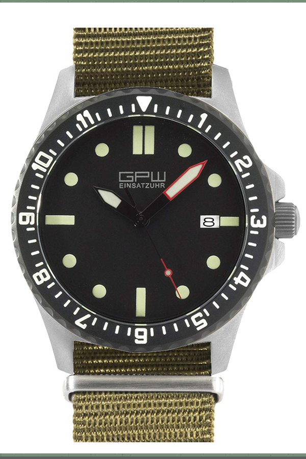 military titanium mens watches