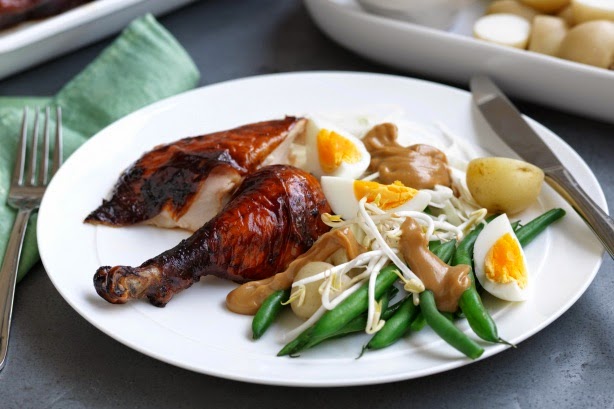World's Food Recipe: Indonesian chicken with gado gado