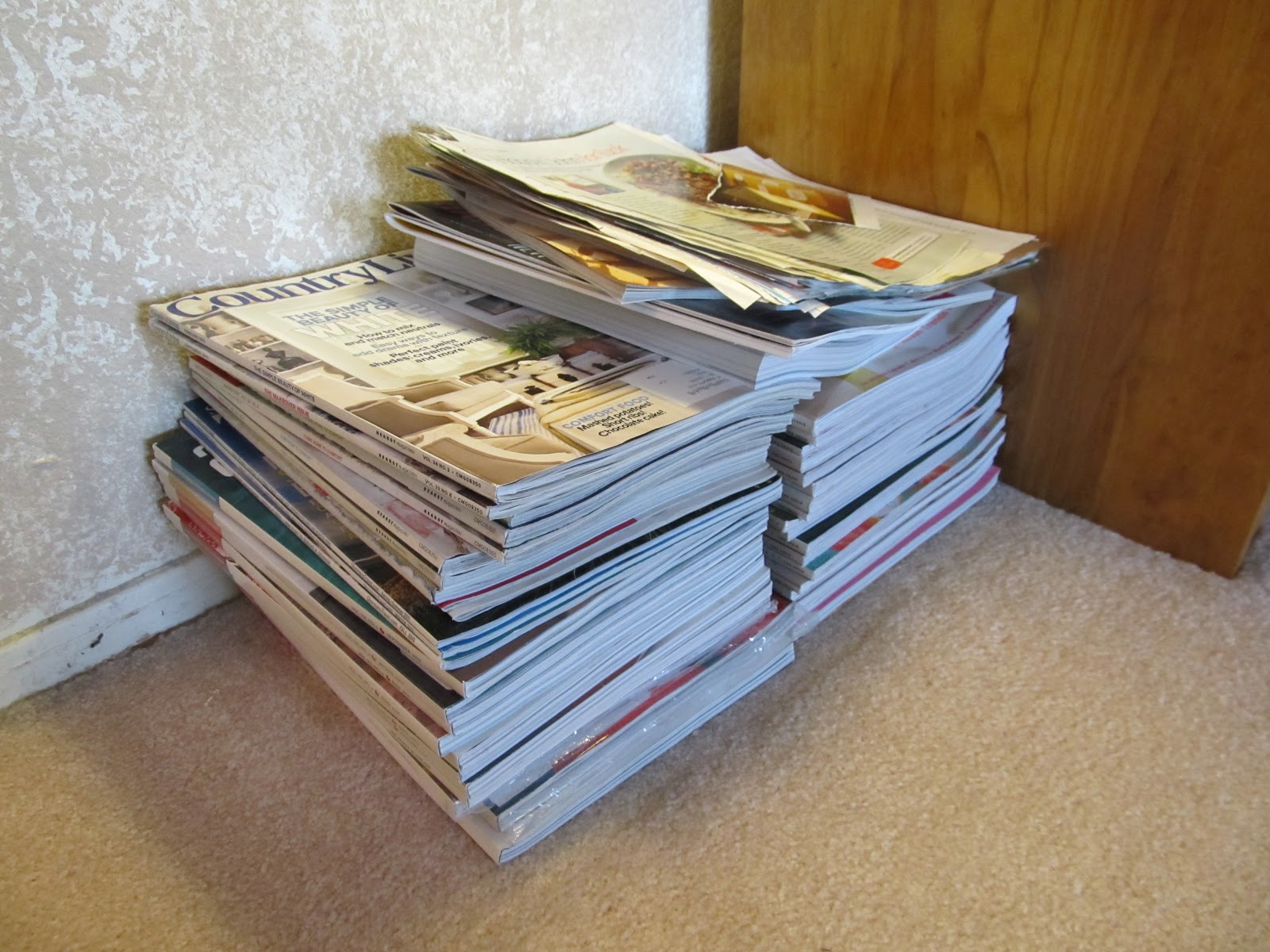 DIY Magazine Organizers