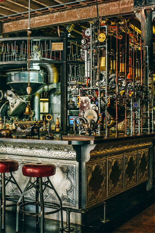 bensozia: The Steampunk Coffee Bar