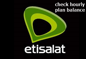 How to Check Etisalat Internet data Hourly Plan Balance - High Technologies