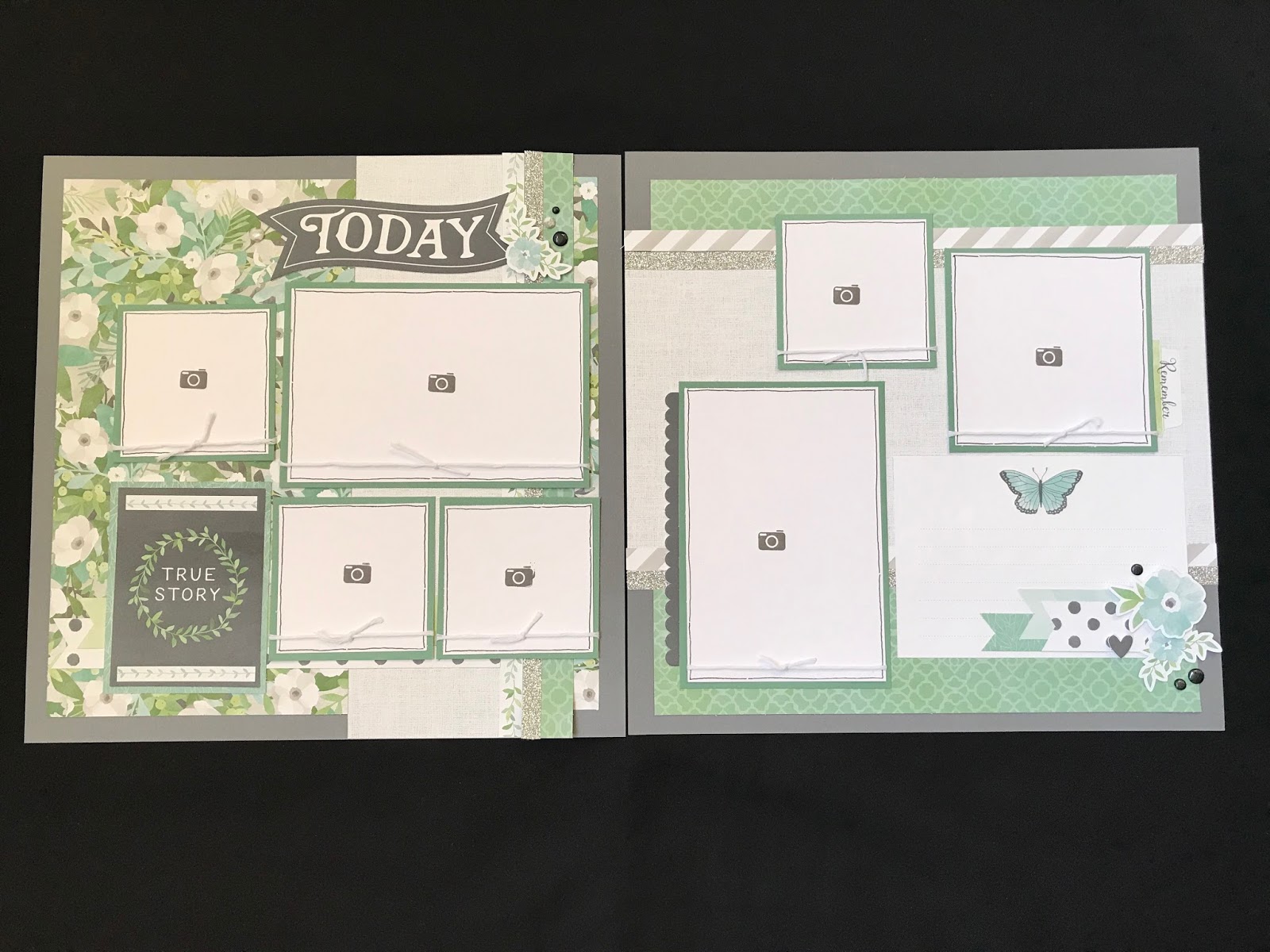 Scrapbook LIFE!: February Scrapbook Kit: CHELSEA GARDENS