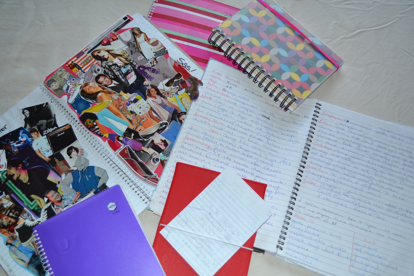 Steph Bowe: The Writing Process (or From Crazy Notebooks to Draft ...