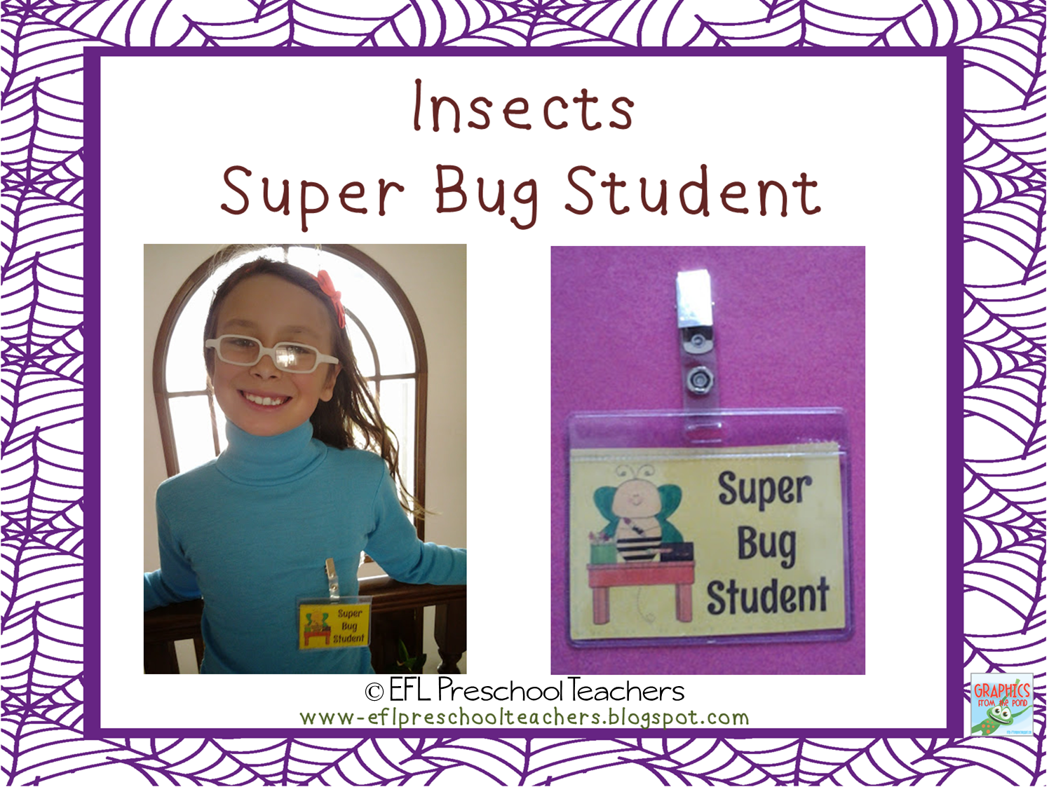 ESL/EFL Preschool Teachers: Insects - Bugs for Preschool ELA