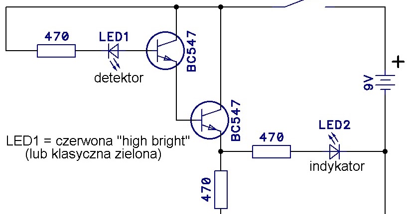 Bo po co być młotem ...: Dioda LED jako czujnik światła
