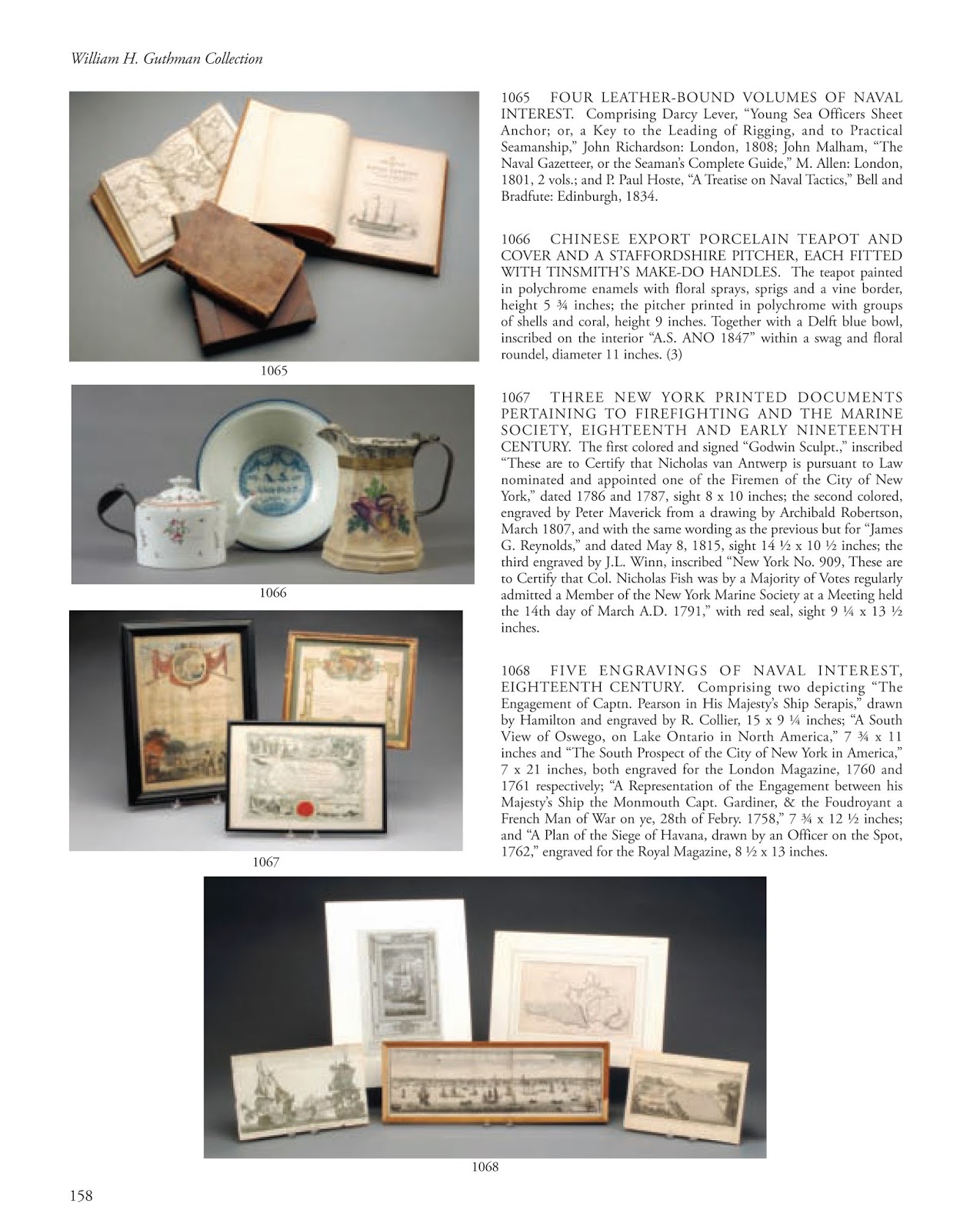 Contemporary Makers: William Guthman Collection: Part X