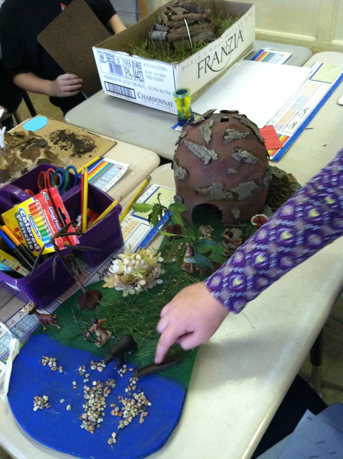 Walton School Blog: Third Grade Long Houses