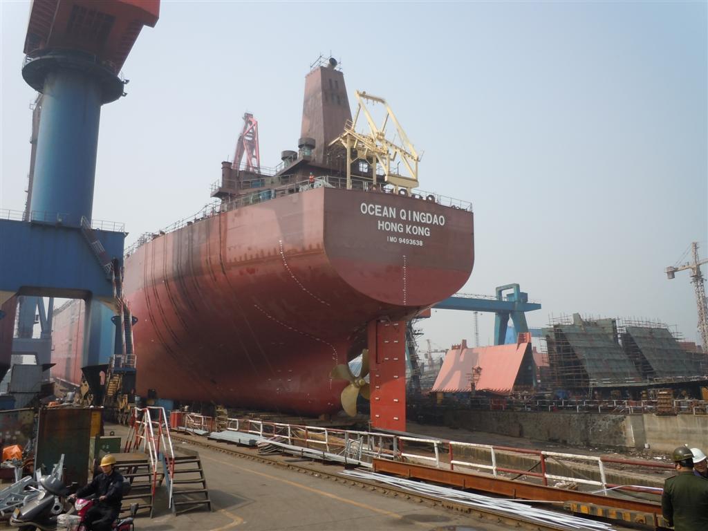 Mariner Project: Launching of 76000 DWT Vessel