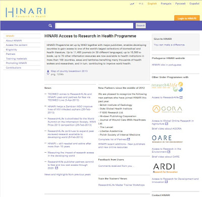Serotonina Elevada : HINARI "El Programa de Acceso a la Investigación ...