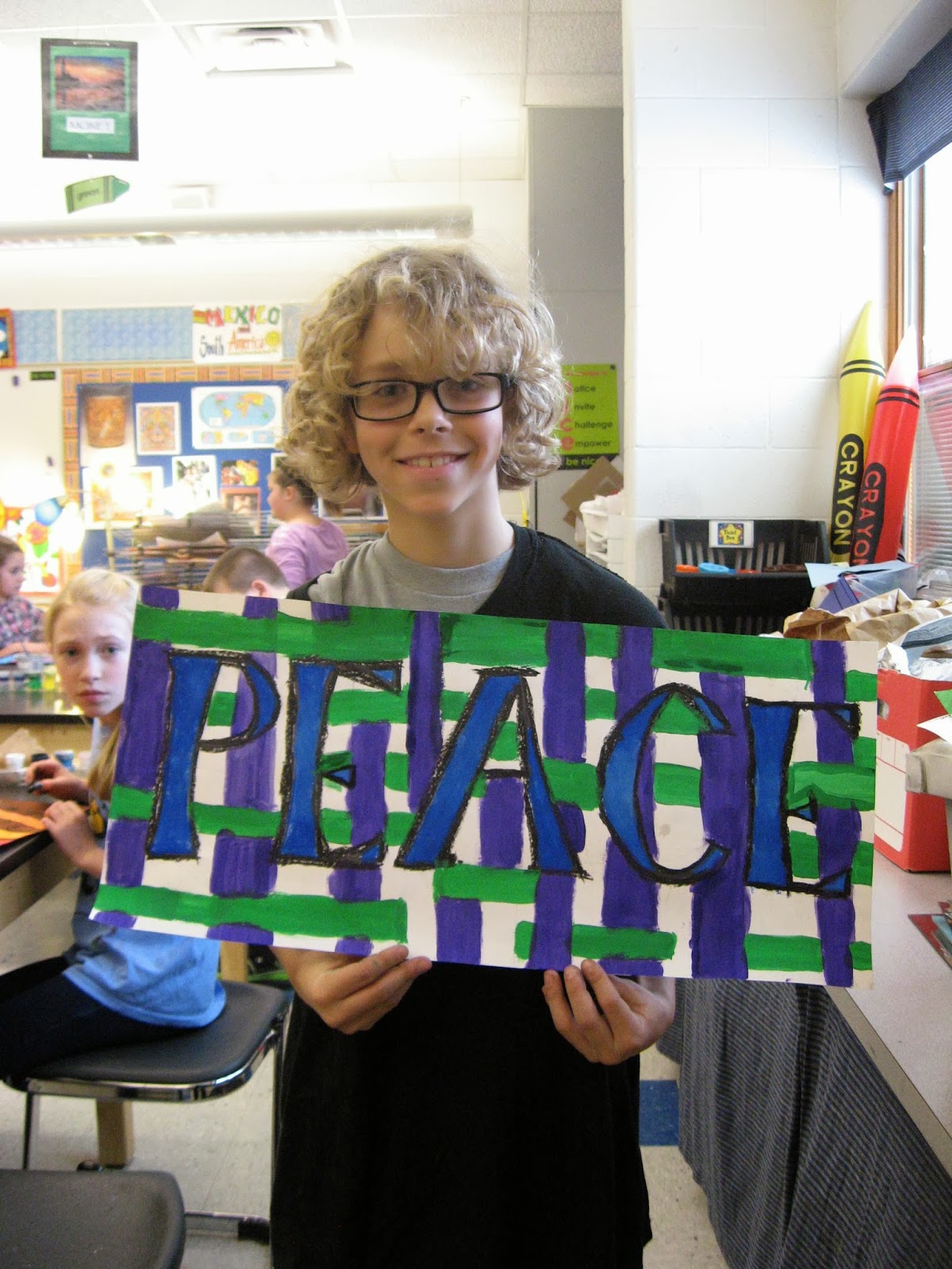 Jamestown Elementary Art Blog: Reporting... 4th Grade Graphic Design ...