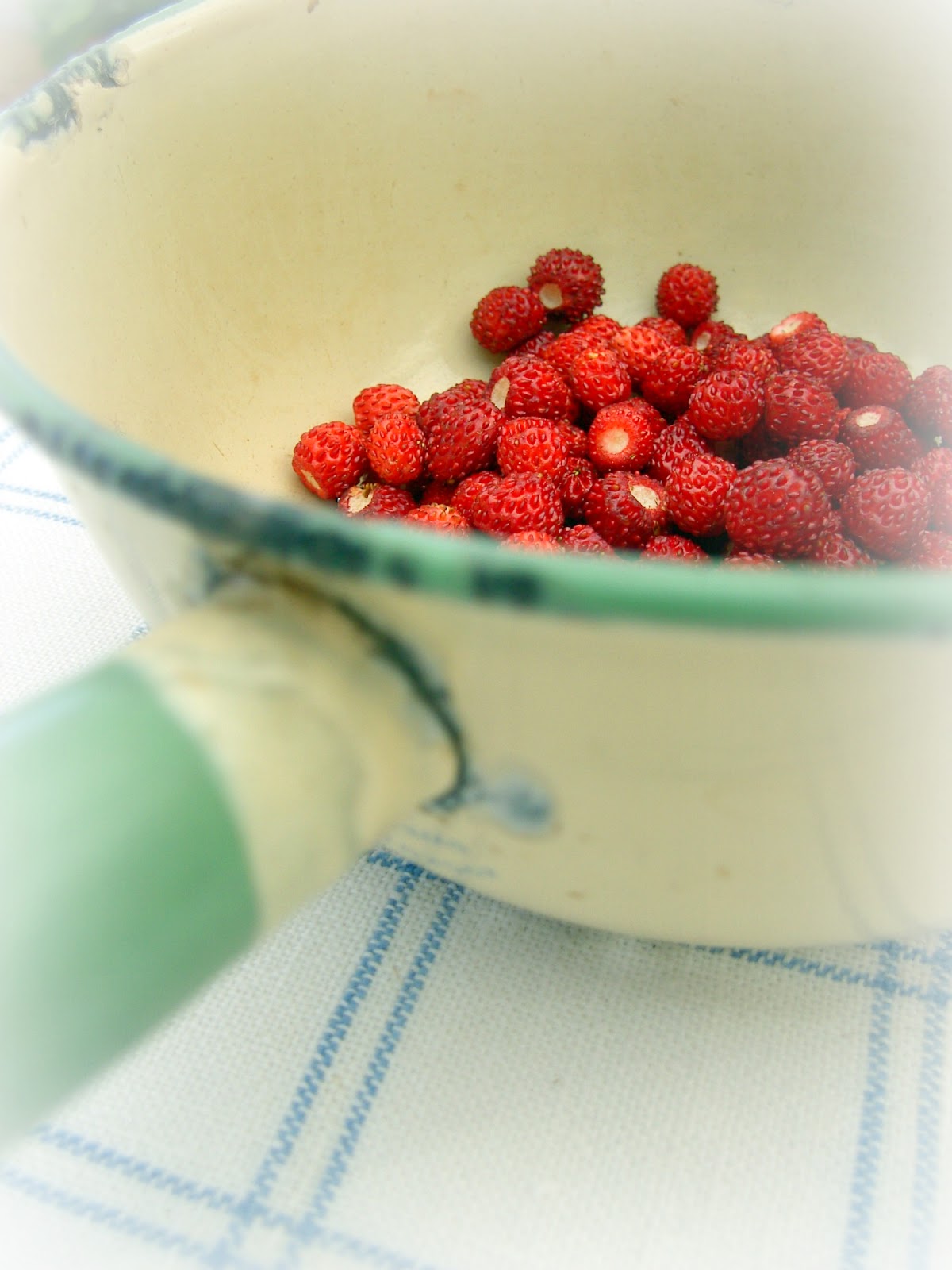 Emmas vita drömmar: Smultron på strå