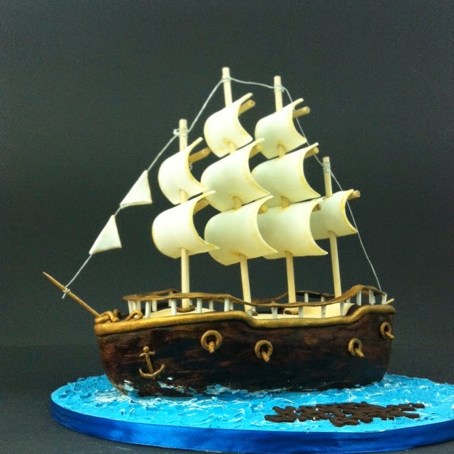 TeaRoom by Bel Jee: A Ship Cake