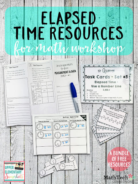 Elapsed Time Strategies, Activities, & Online Resources | Upper ...