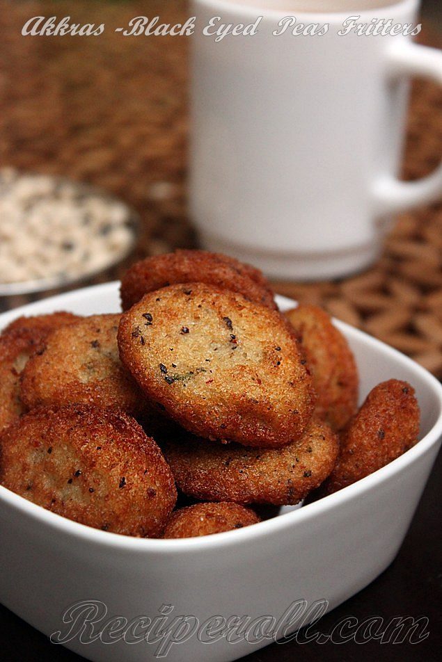 Akkras | African Fritters | Black Eyed Beans Fritters