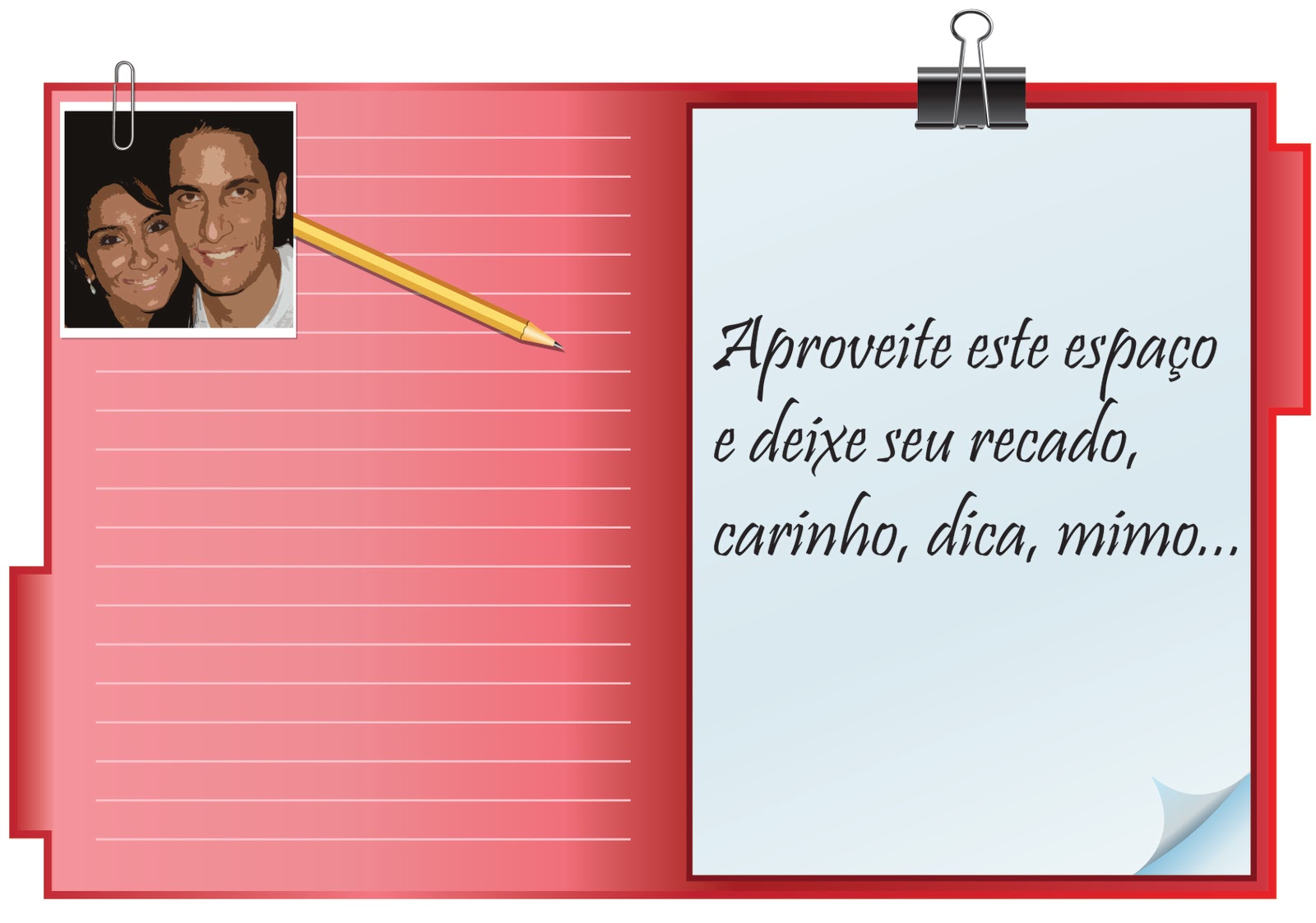 Tetê e Felipe: Mural de Recados