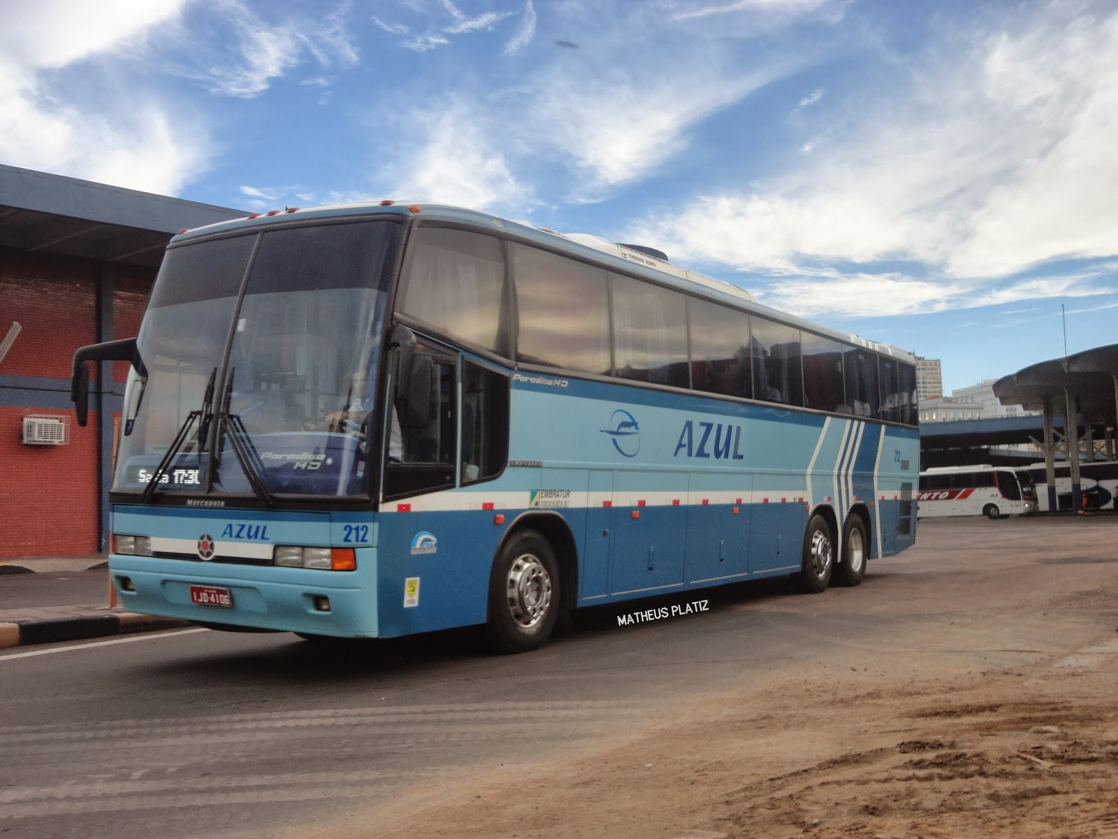 Canoas Bus: NOVAS FOTOS AZUL