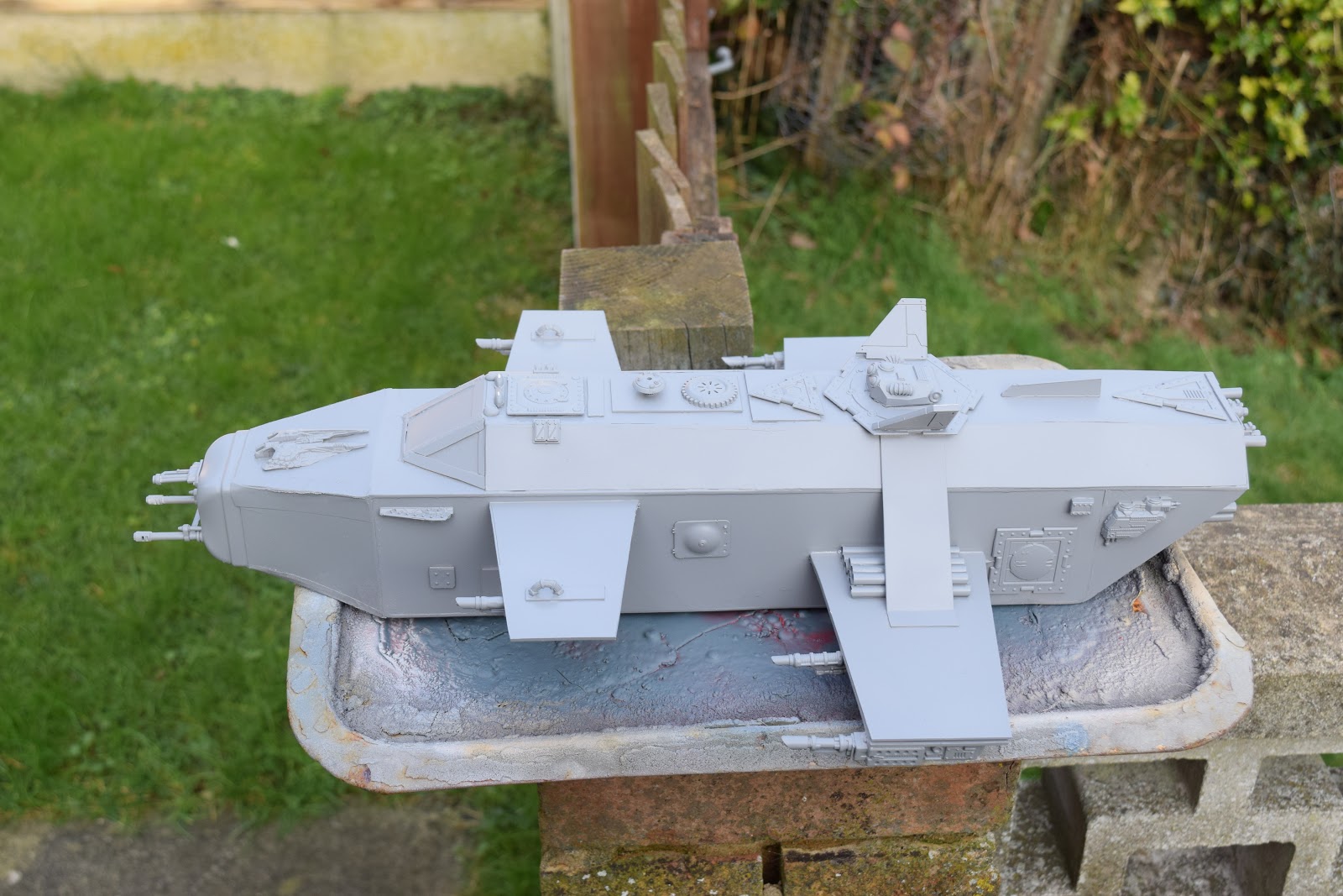 John's Toy Soldiers: Scratch Built Imperial Navy Fury Interceptor P4