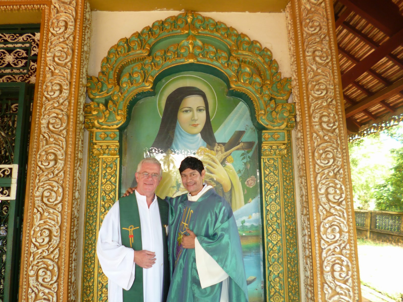 Fr Philip in Cambodia