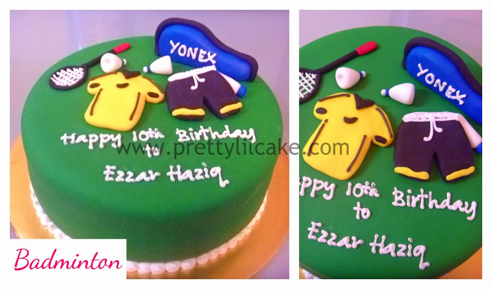 Pretty Lil' Cakes - cakes: Badminton Theme Cake