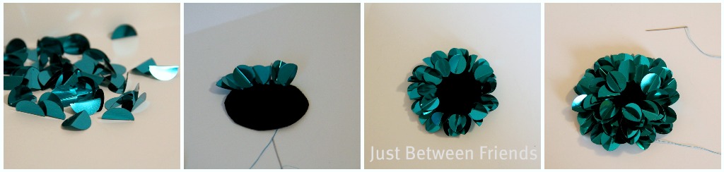 Sequin Flower Tutorial - Just Jonie