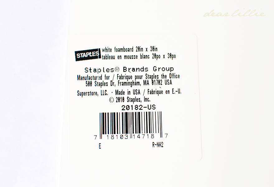 Dear Lillie: Oversized Poster Tutorial (Easiest Tutorial Ever!)