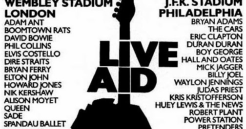1976-1985: My Favorite Decade: Live Aid 30th Anniversary