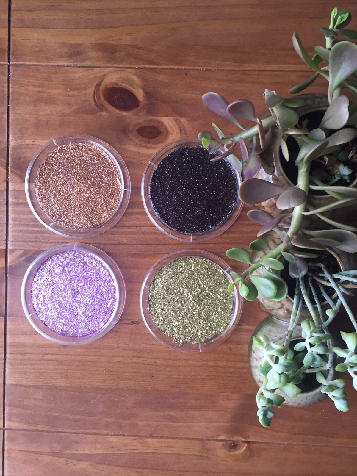 DIY Glitter Coasters | Quite Creative