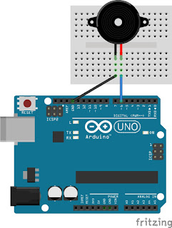 Buzzer Suara Nada Unik Arduino - Ajifahreza