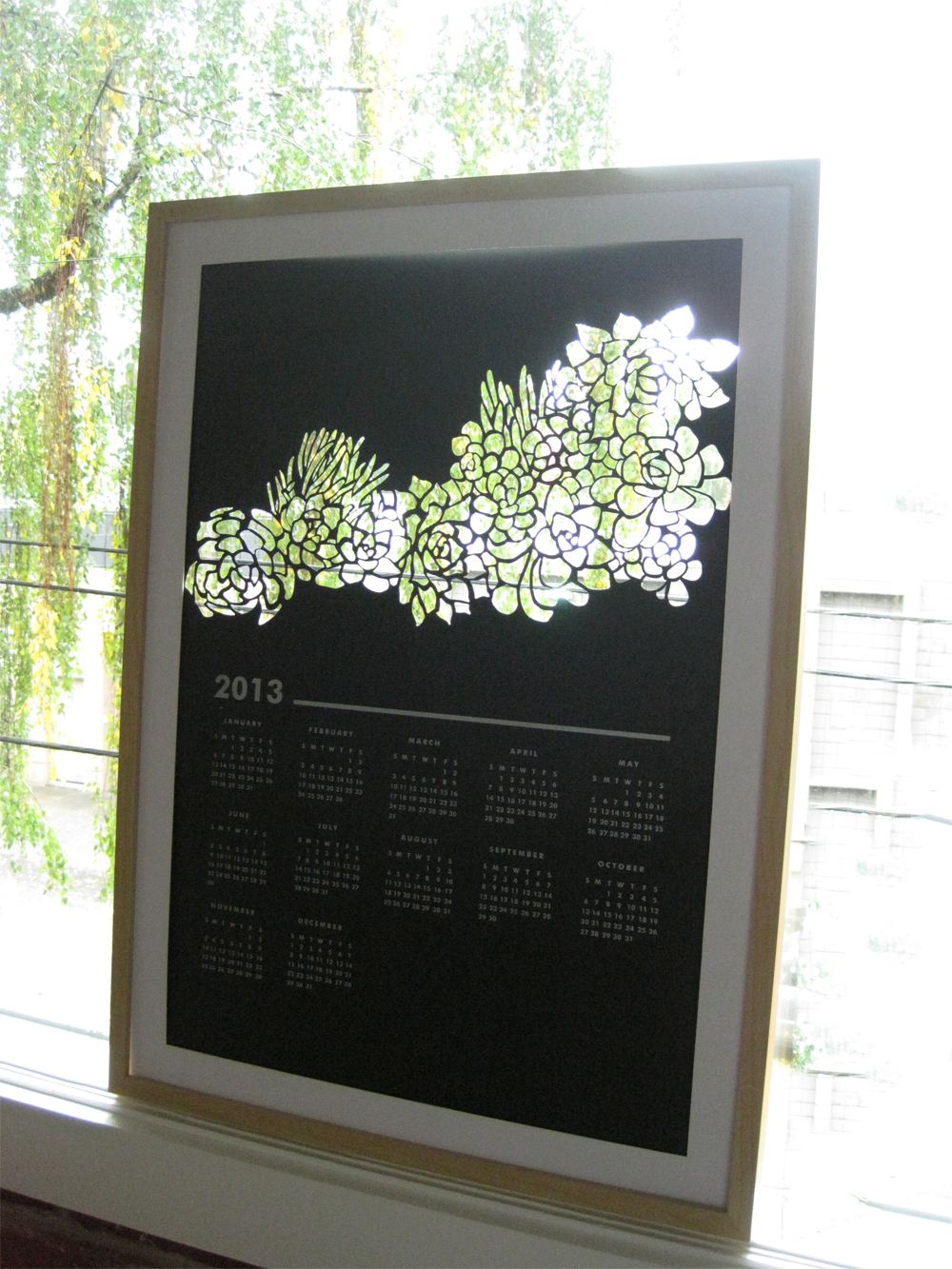 CuriousDoodles: Product Release: 2013 Paper Cut Poster Calendar