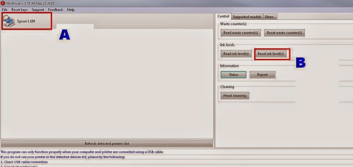 Epson L100 Resetter | Various Tutorials