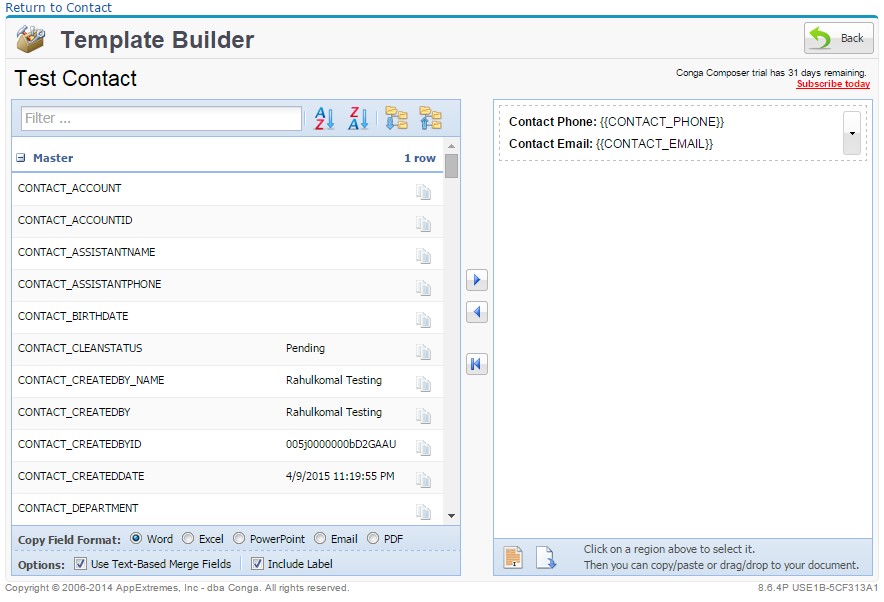 SFDC 3:16: How to use Conga Composer in Salesforce