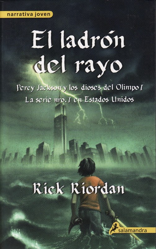 Pluma y Papel: Reseña: El ladrón del rayo (Percy Jackson y los dioses ...