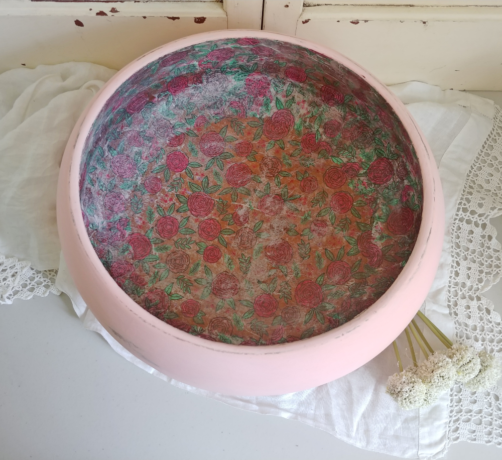 7 Days of Thrift Shop Flips - Day Six - Upcycled Bowl - Little Vintage ...