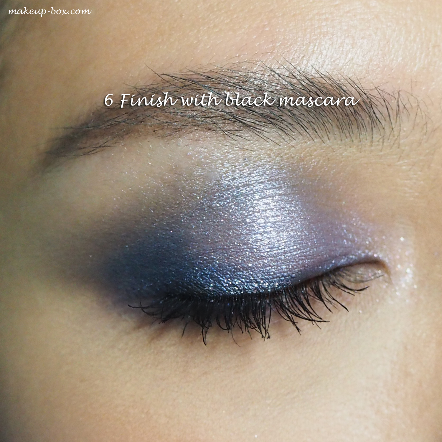 The Makeup Box: Midnight Periwinkle: Metallic Sparkly Eye Look (feat ...