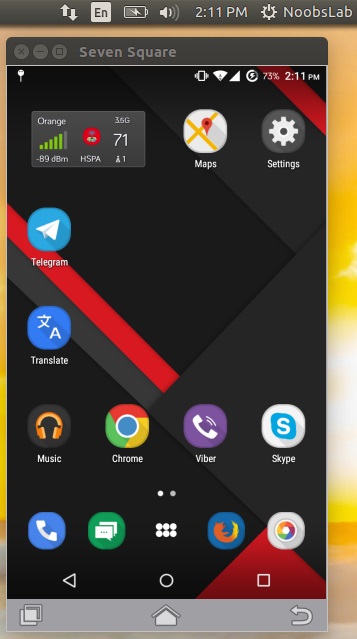 How to Mirror Your Android Device in Linux using Seven Square ...