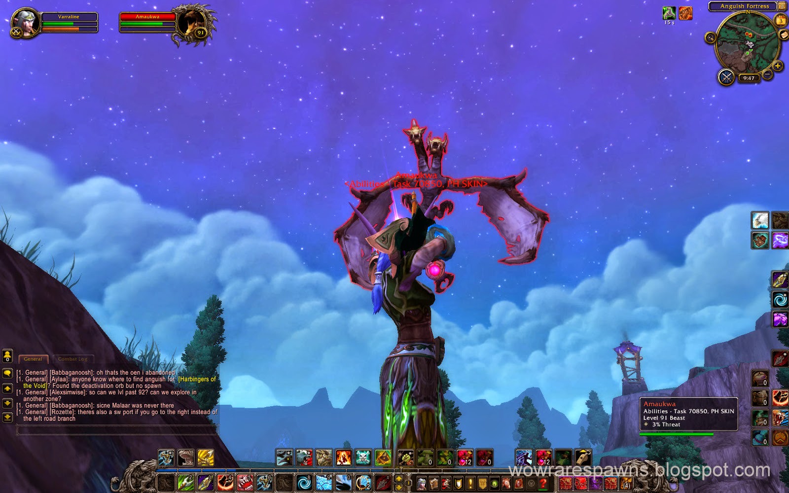 WoW Rare Spawns: WoD: Shadowmoon Valley Screenshots, Rares & Hunter Pet ...