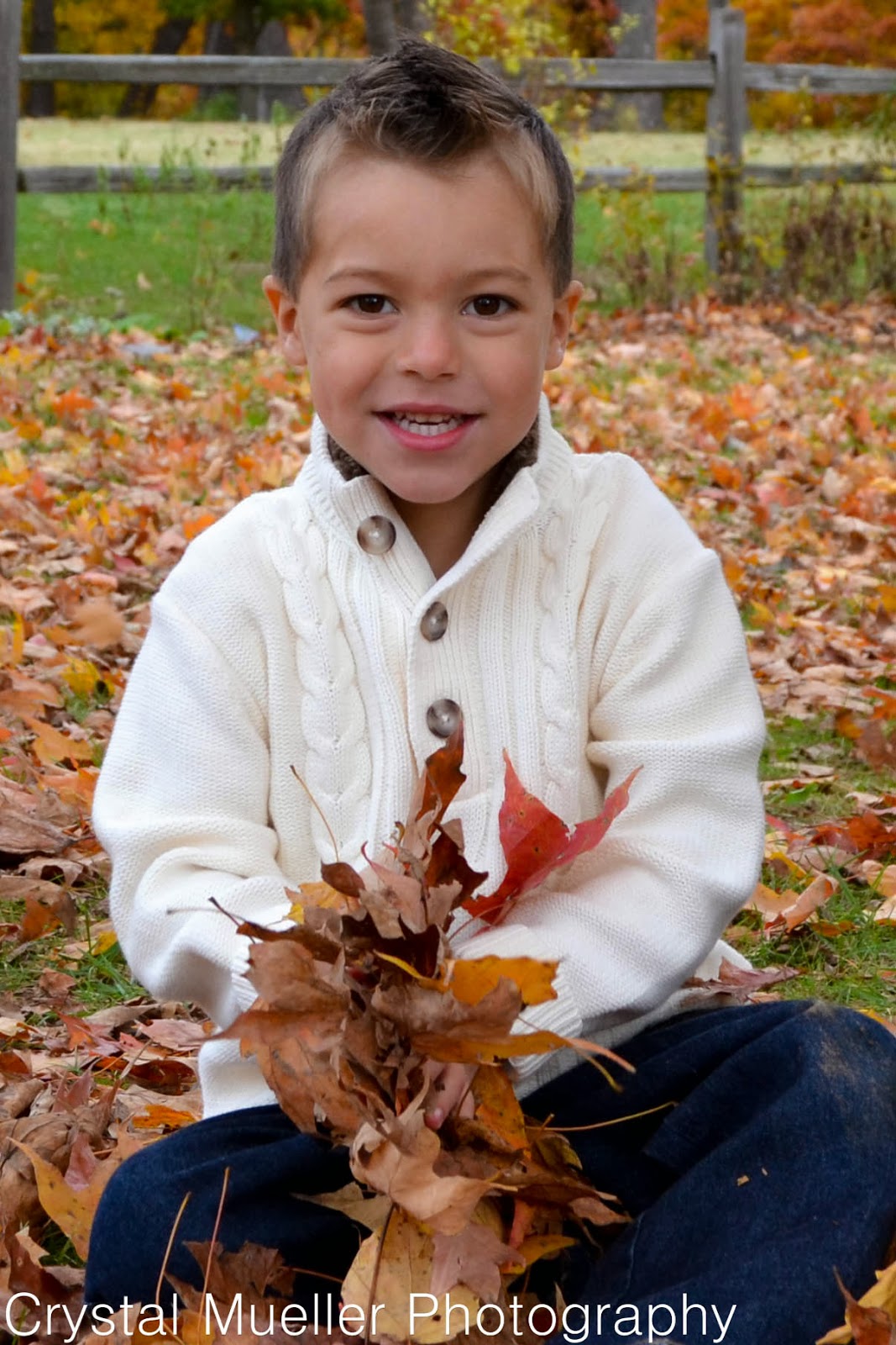 Crystal Mueller Photography: Fall Family Photo Shoot - MY KIDS!