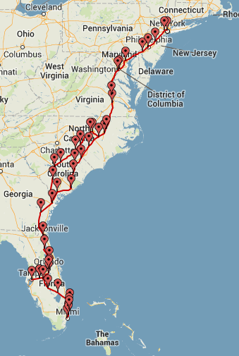 Cuba and the Gulf Coast 2015: Riding the Rails