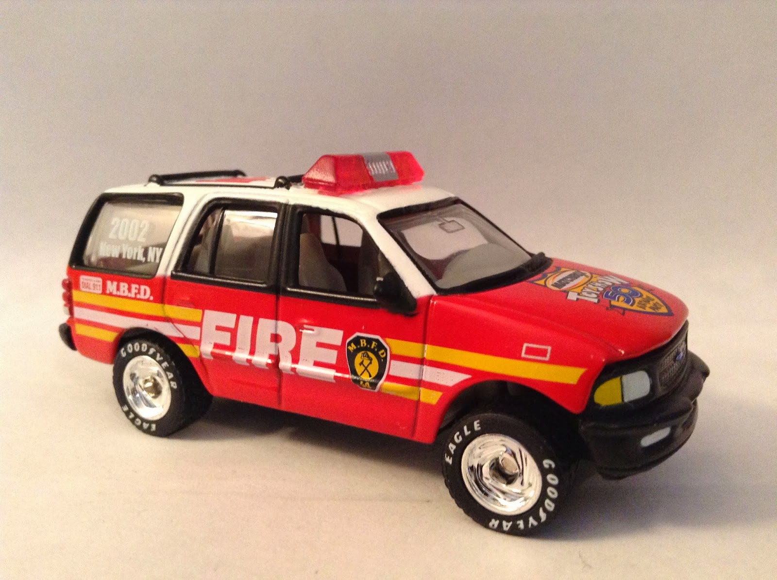 LA's Diecast Blog: New Arrival: Matchbox Ford Expedition 2002 NYC Toy ...
