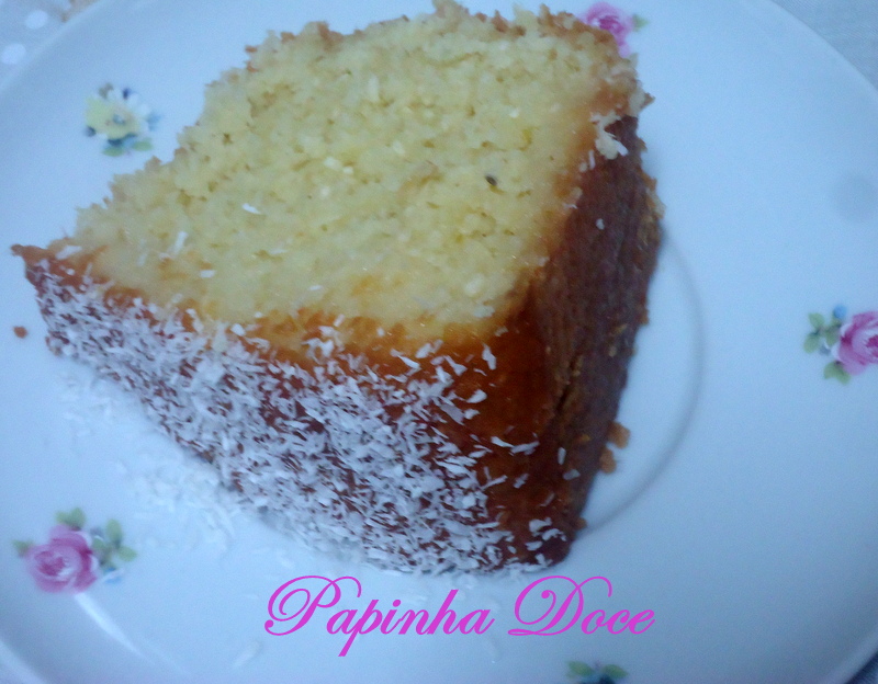 Papinha Doce: Bolo de Coco Molhado