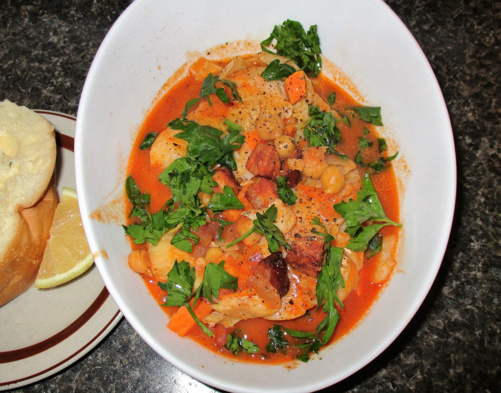 Christine's Cooking: Spanish Cod in One Pot
