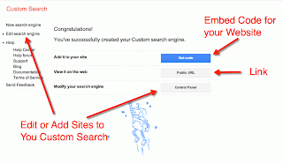 Moving Forward: Creating a Google Custom Search Engine