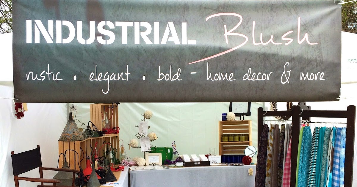 INDUSTRIAL BLUSH: Andover Crafts in the Park